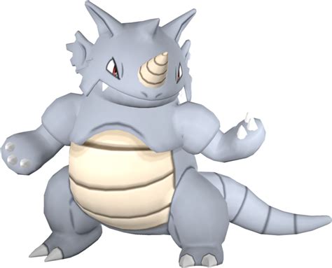Rhydon Pokemon Ground Type Heavyweight Battle Companion Pokedex