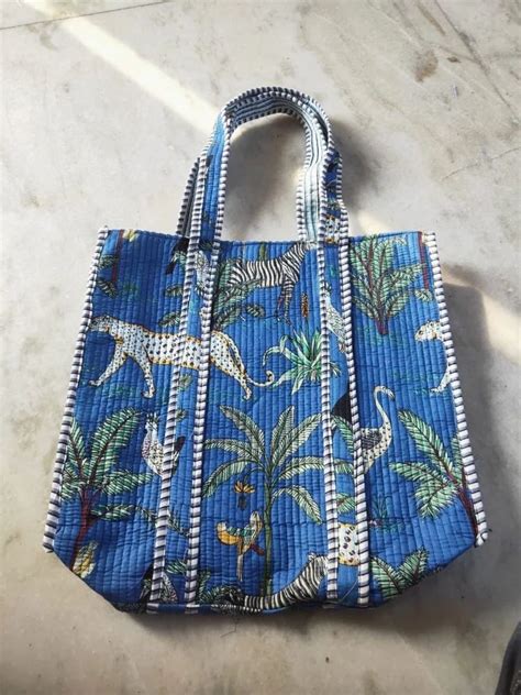 Cotton Quilted Tote Bag At ₹ 450piece In Jaipur Id 2852756370712