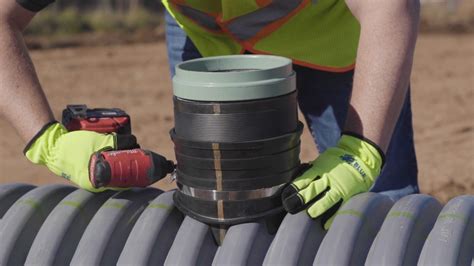 Onefit By Inserta Tee Is A Stormwater Lateral Connector Ads Pipe