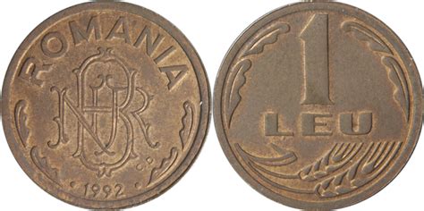 1 Leu Romania Numista