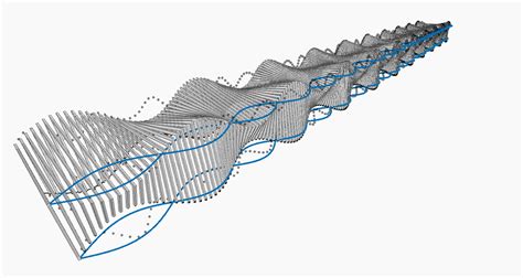 Dynamo Diary 2 1 Parametric Facade MEDIOPADANA STATION Behance