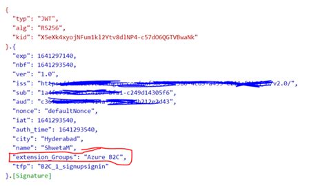 How To Get Groups Claim In Azure Ad B2c Accesstoken In Postman And