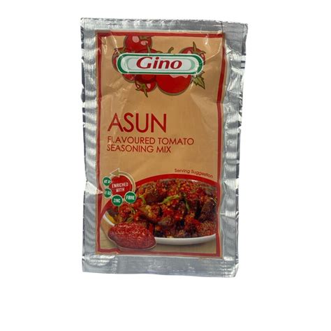 Gino Asun Flavoured Tomato Seasoning Mix 50g Delivered In Dubai And Uae