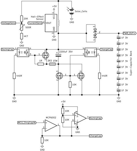 Electronic Circuit For The Acquisition Of I V Curves Download Scientific Diagram