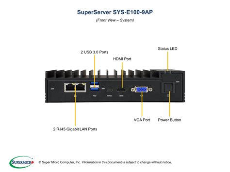 E100-9AP | IoT | Products | Super Micro Computer, Inc.