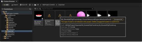 Migrating Assets From Unreal Engine To Unreal Editor For Fortnite