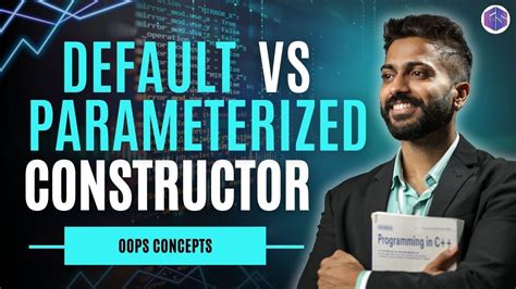 Lec 46 Difference Between Default And Parameterized Constructor Oops