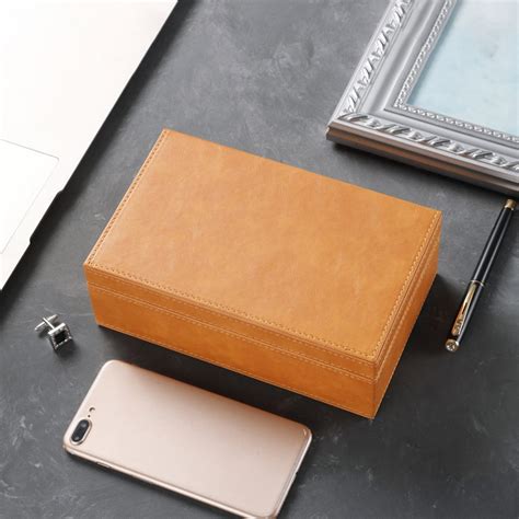 Signal Blocking Box Box Box Faraday Box Car Key Leather Theft Carbox Box Blocker Box Key