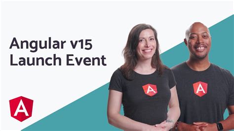 angular v15 launch event 🎉 live with the angular team youtube