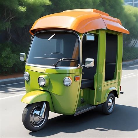 Premium Photo Tuk Tuk Thai Taxi Auto Rickshaw Thailand Transport Tuk