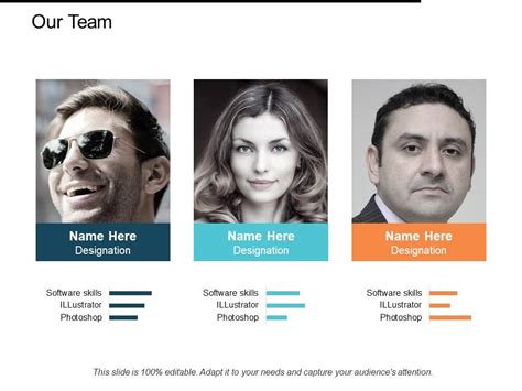 Our Team Ppt Powerpoint Presentation Model Graphics