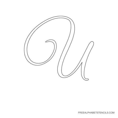 Free Printable Cursive Bubble Letters