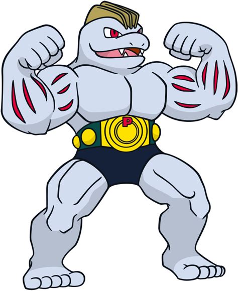 Machoke Official Artwork Gallery Pokémon Database