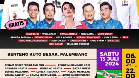Saksikan Pemecahan Rekor Muri Di Festival Antv Rame Palembang Catat