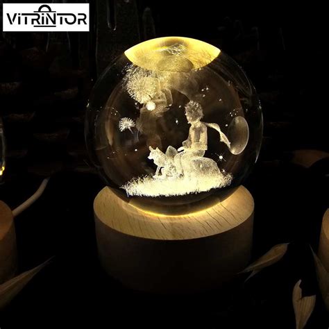 گوی کریستالی شیشه ای شازده کوچولو