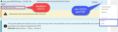 Best Practices For Docx Filings In Patent Center Claimmaster Software