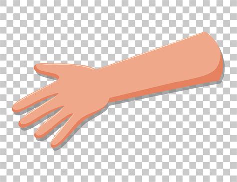 Arm With Fingers Isolated 1858627 Vector Art At Vecteezy