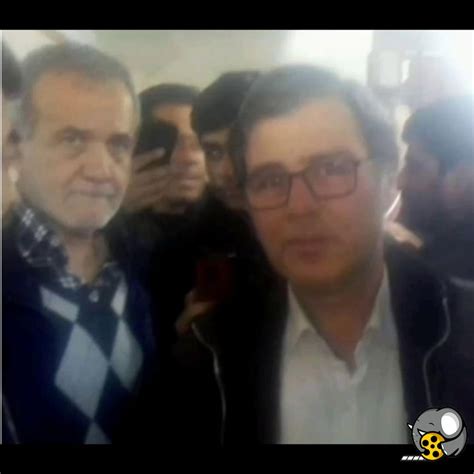 ناصر غلامی هوجقان در کنار دکتر مسعود پزشکیان فیلو