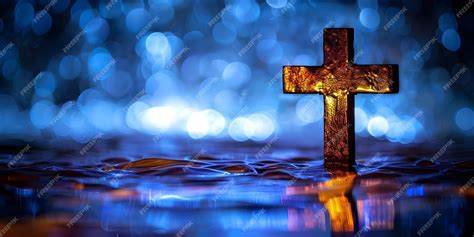 Premium Photo The Cross A Symbol Of Sacrifice For Jesus Christ In