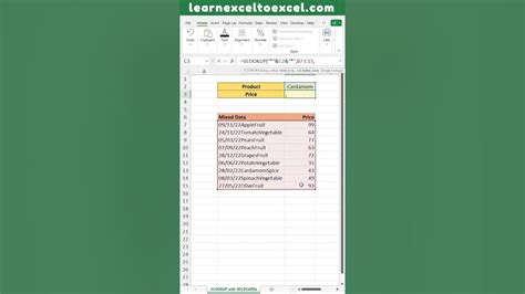 Vlookup With Wildcards How To Use Vlookup Function To Lookup Partial