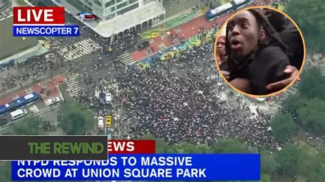 Chaotic Scenes In New York As Twitch Streamer Kai Cenat Arrested For