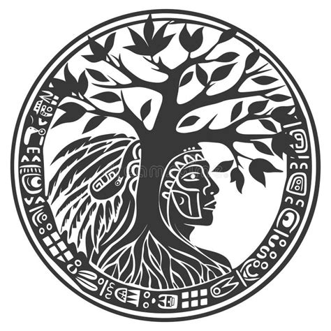 Native American Tree Life Stock Illustrations 59 Native American Tree