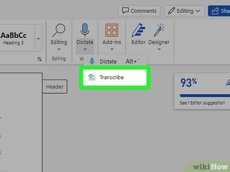 How To Transcribe Audio For Free Word More