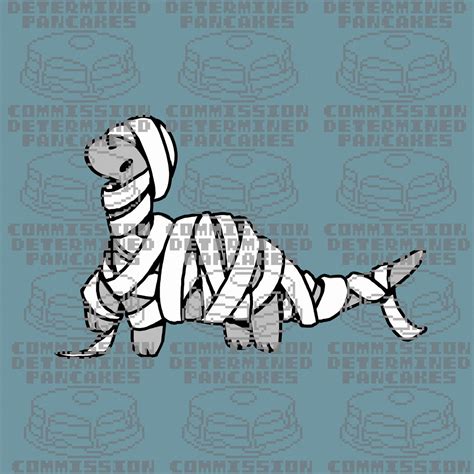 Commission Mummy Dino By Determinedpancakes On Deviantart