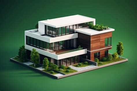 Free Photo Three Dimensional House Model