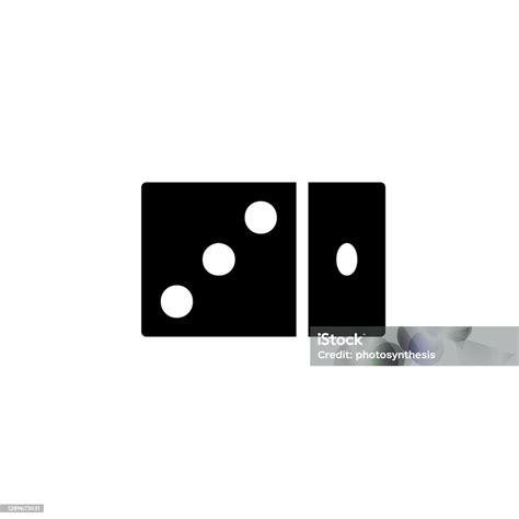 주사위 벡터 아이콘 고립 된 주사위 놀이 게임 플랫 이모티콘 이모티콘 기호 벡터 0명에 대한 스톡 벡터 아트 및 기타 이미지