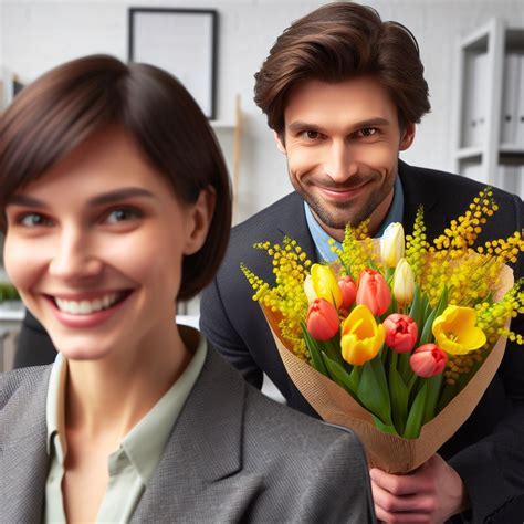 Поздравление с 8 марта коллегам от мужчин