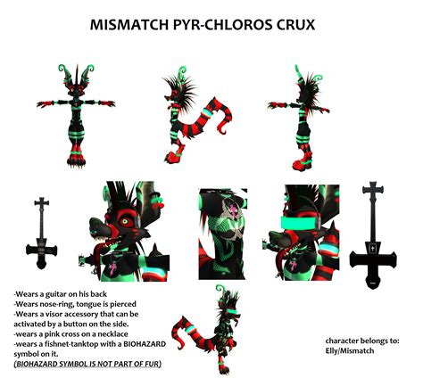 New Mismatch Reference Sheet — Weasyl