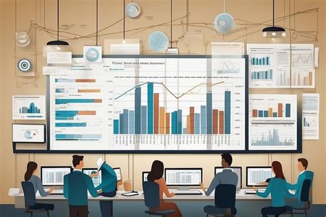 Premium Photo Teamwork And Data Analysis Concept Business Delineation