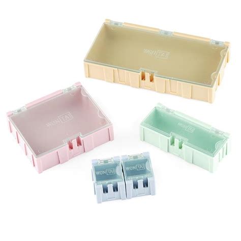Modular Plastic Storage Box Medium 4 Pack Opencircuit