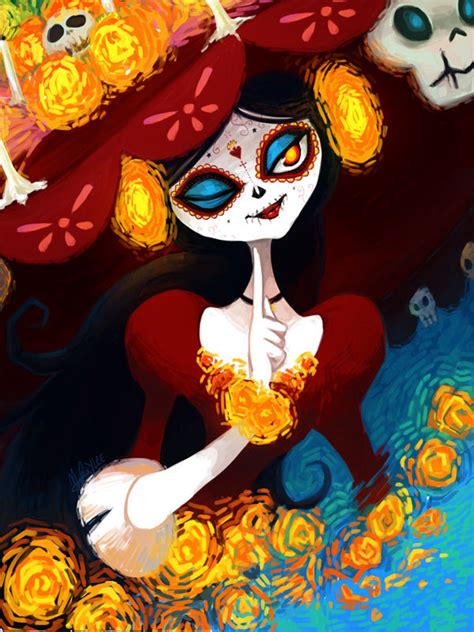Book Of Life La Muerte By Ky Nim On Deviantart