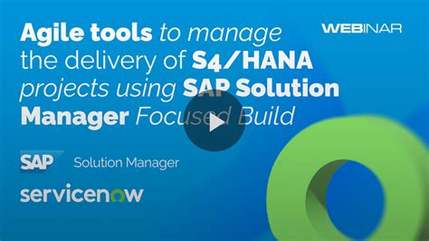 Agile Tools For S 4 Hana Projects With Focused Build Corealm