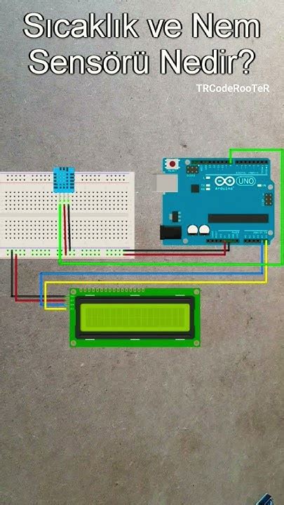 Arduino Sıcaklık Ve Nem Sensörü Nedir Arduino Arduinoproject Youtube
