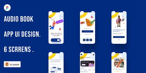 Audio Book App Figma