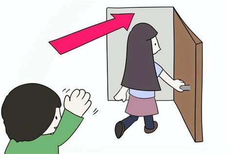 ドアを開けるイラスト／無料イラストなら「イラストac」