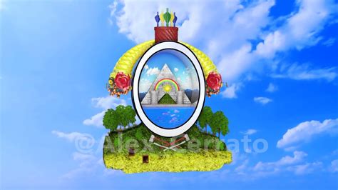 Escudo Nacional De Honduras 3d Youtube