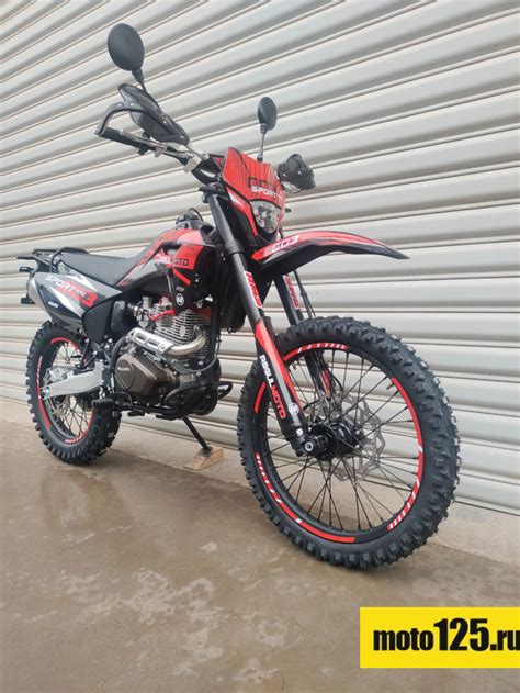Мотоцикл Regulmoto Sport-003 PR PRO (4 valves) 6 скоростей (красный) с ПТС