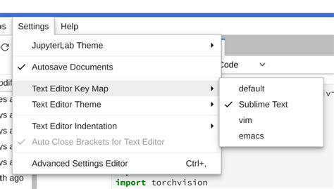 Support Keymaps In Notebook Cells · Issue 3992 · Jupyterlabjupyterlab