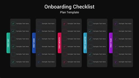 Onboarding Checklist PowerPoint Template SlideBazaar Onboarding Checklist PowerPoint Template SlideBazaar