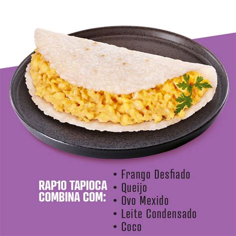 Pão Tortilha Tapioca Rap10 198g Mambo Supermercado São Paulo Mambo