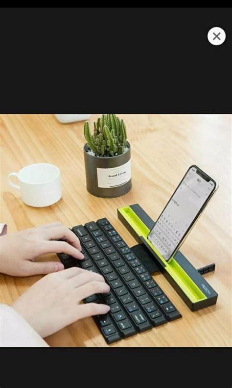 Rollable Wireless Keyboard Bluetooth Computers Tech Parts Accessories Computer Keyboard