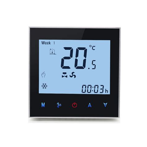 2 4 Pipe System Heating Cooling Modbus Rs485 Terminal Control Smart Fan Coil Unit Thermostat