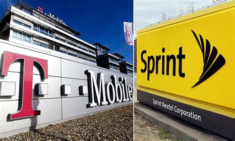 T Mobile And Sprint In Merger Talks Says CNBC Daily Mail Online