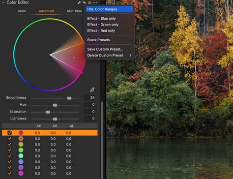 Hslcolorranges Alexonraw Your Guide To Capture One