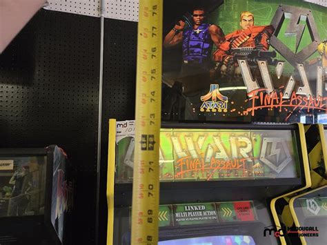 3 Atari War Final Assault Arcade Machines