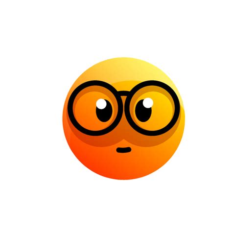 Nerd Emoji PNG Images Free Download Pngfre
